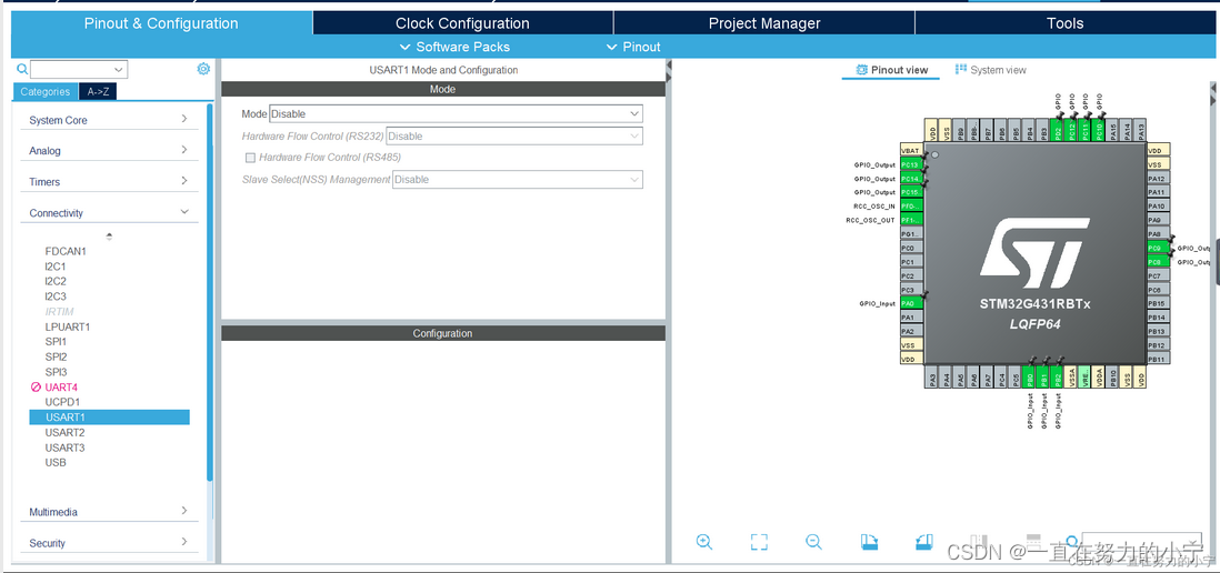 基于STM32G431嵌入式学习笔记——五、NVIC中断（以串口UART中断为例）_stm32g4中断向量表-CSDN博客
