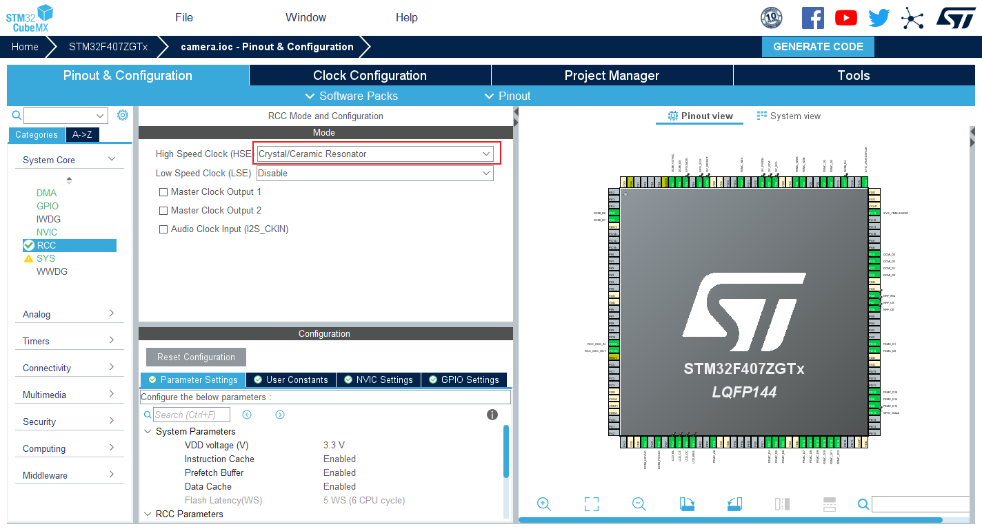 OV2640+stm32F407HAL库+st7735(128*160)_基于stm32hal库ov2640和stm32f407-CSDN博客