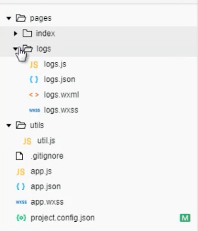 微信小程序详解（文件组成 、目录结构、生命周期方法、AppId、组件（标签）、语法、事件、Api、开发工具）_微信小程序代码解析-CSDN博客