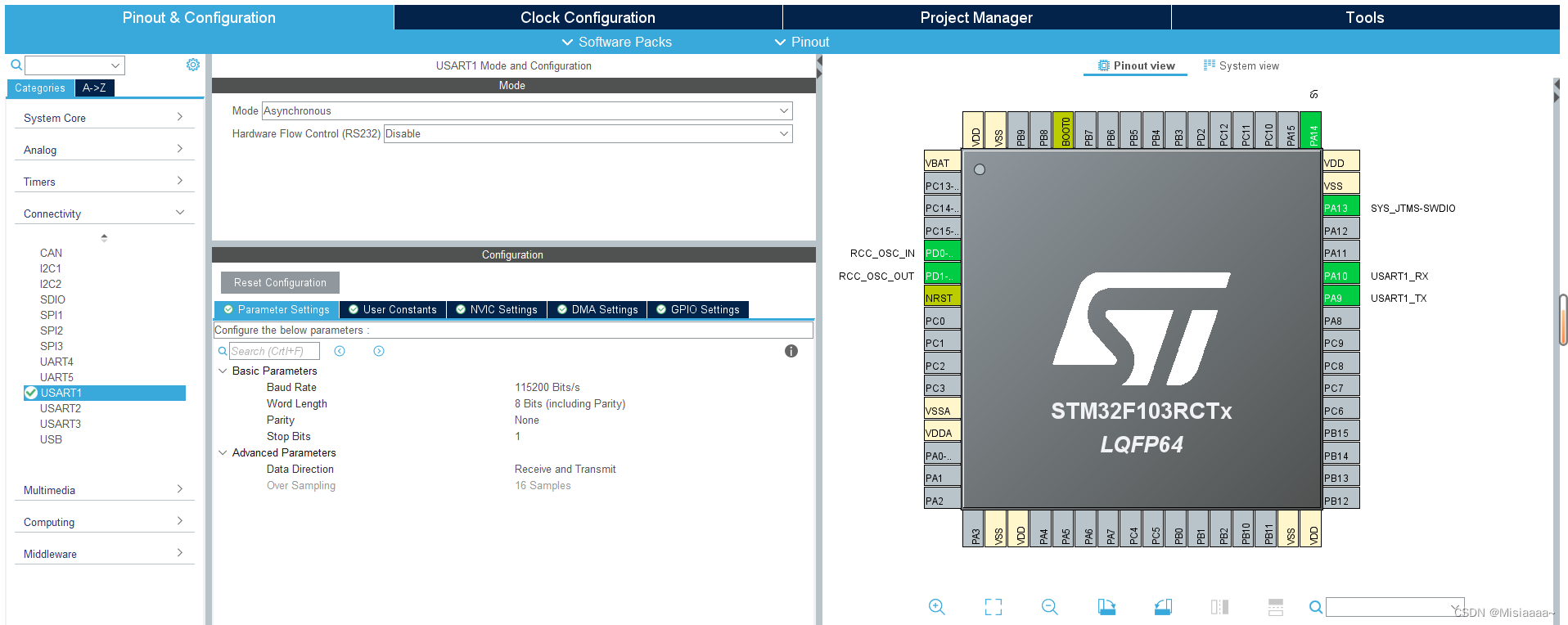 stm32重定义printf函数的简洁方法cubeMX+Keil环境_stm32 cube mx 配置printf-CSDN博客