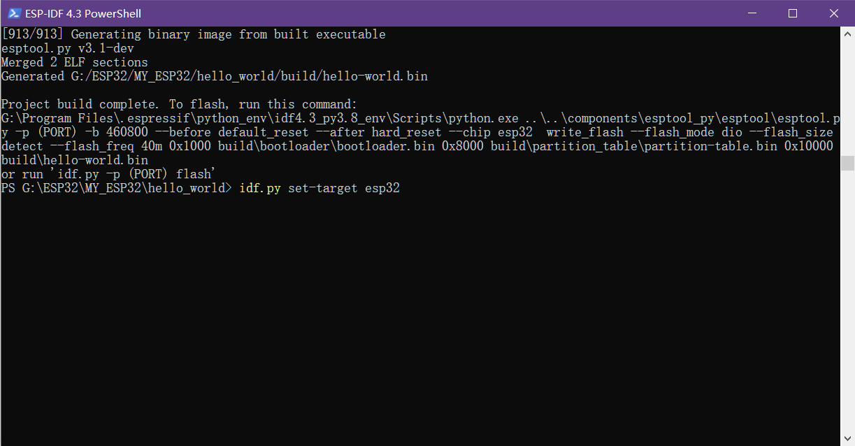 ESP32学习笔记之ESP32-idf环境搭载心得_esp-idf git可执行文件位置-CSDN博客