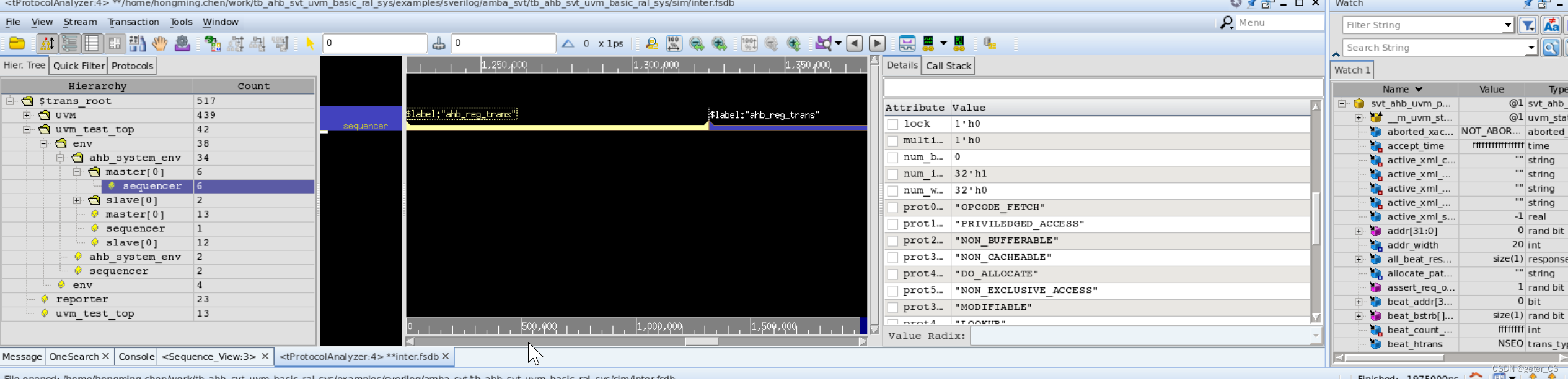 (AHB VIP为例)Verdi UVM/interactive debug mode简单使用_verdi单步调试-CSDN博客