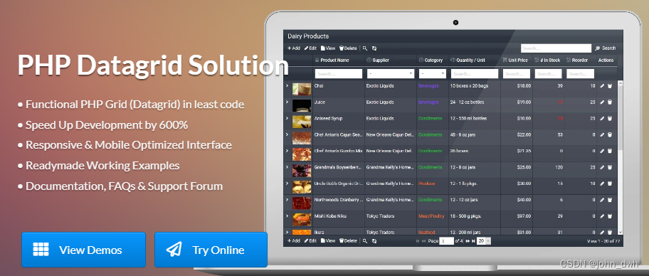 PHP Grid or PHP Datagrid Crack-CSDN博客