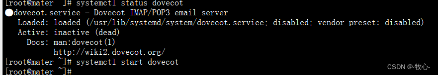 Centos7中的搭建postfix，Dovecot邮件服务器_centos 7 postfix-CSDN博客