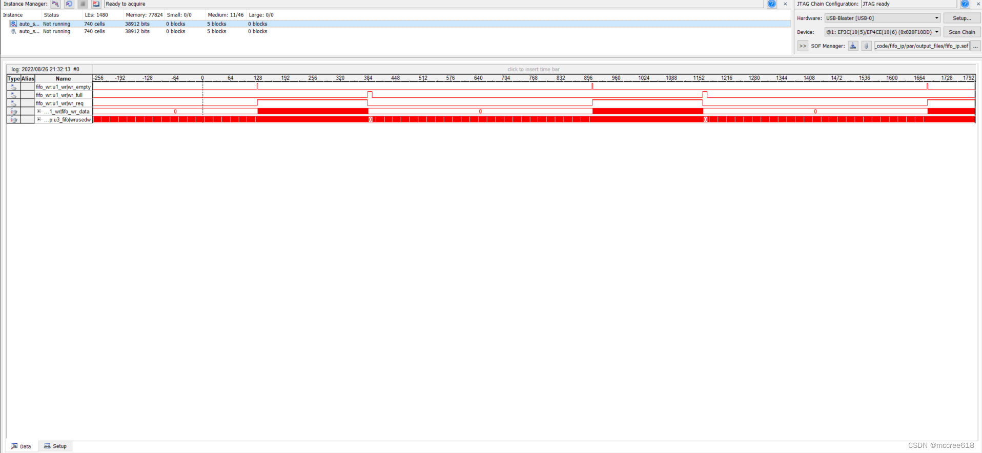 基于Quartus II 的FIFO IP核模块_quartus ii fifo-CSDN博客
