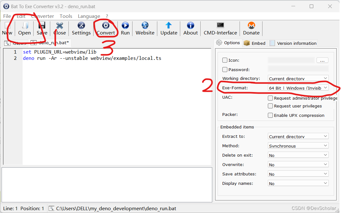 使用 WebView 库和 Deno 创建桌面应用程序_DevScholar的博客-CSDN博客
