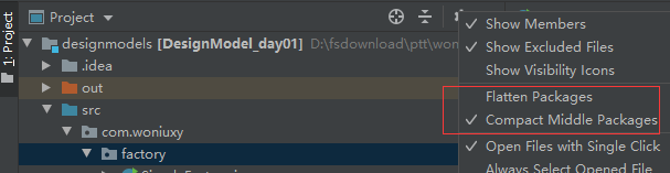 IntelliJ IDEA 左侧Project固定，包名层级结构显示方式_dock pinned-CSDN博客