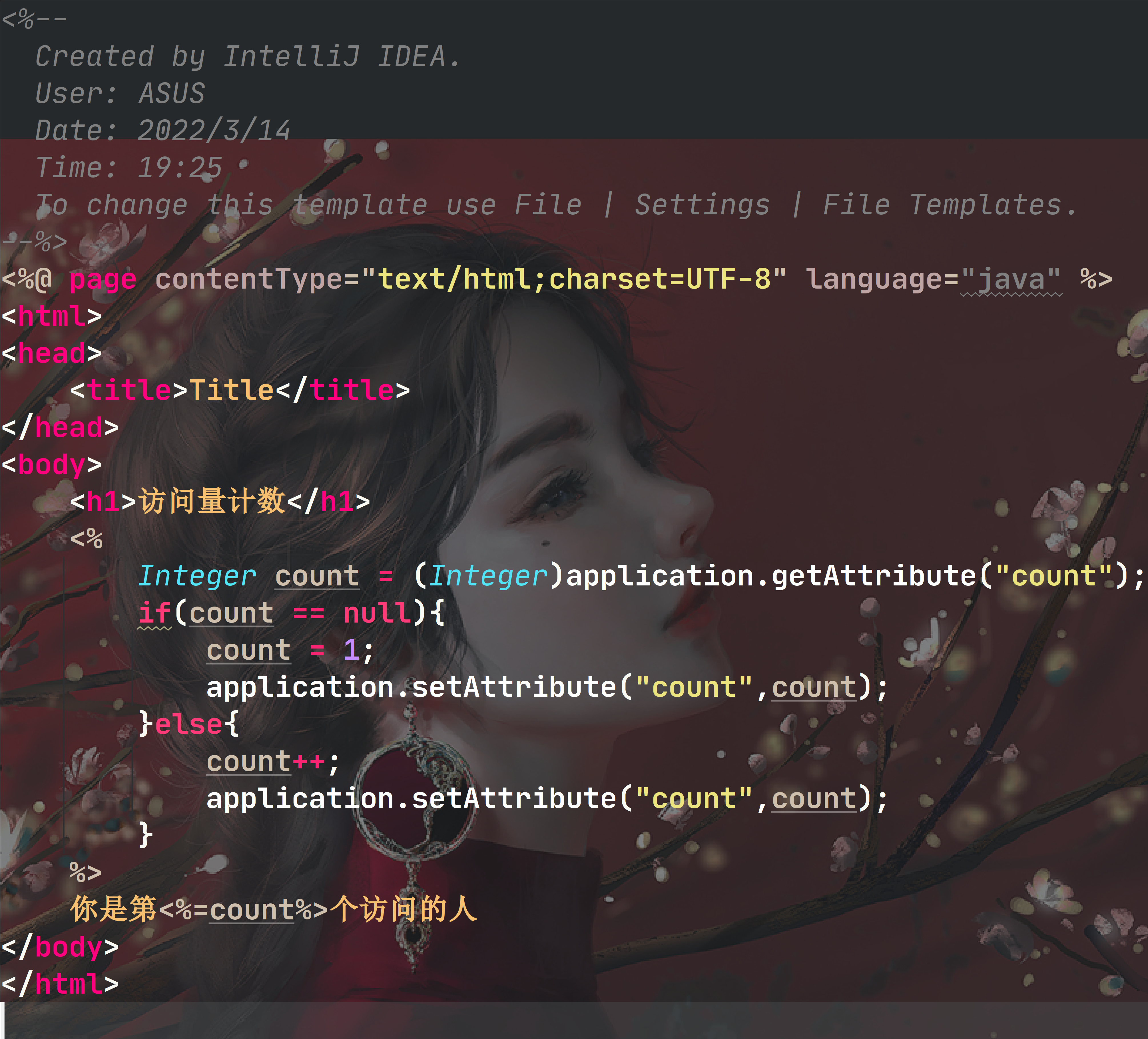 Web学习笔记6-【Cookie的创建、读取、常用方法，Session 和 Cookie 的区别，JSP 内置对象作用域，EL 表达式】_web请分别列出cookie和session操作的常用 ...