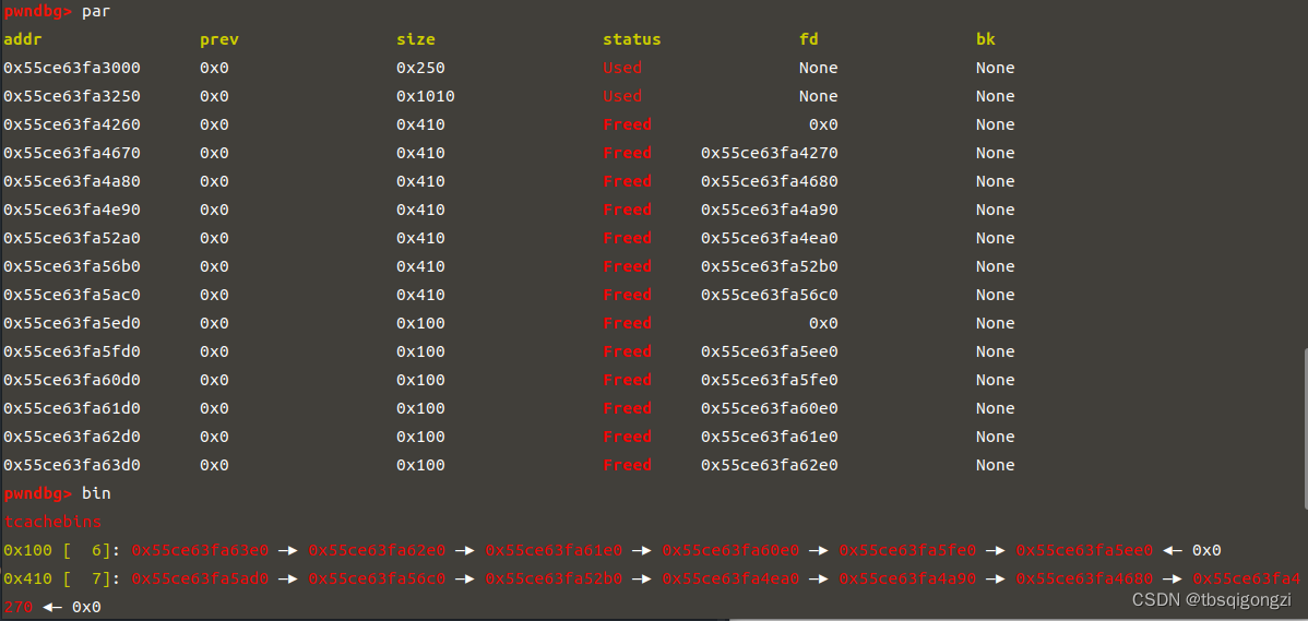 Tcache Stashing Unlink Attack（House of Lore Attack）_tcache stashing ...