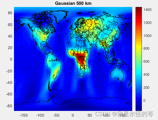 GLDAS数据球谐展开截断至60阶并进行300km高斯滤波_我是水怪的哥-CSDN博客
