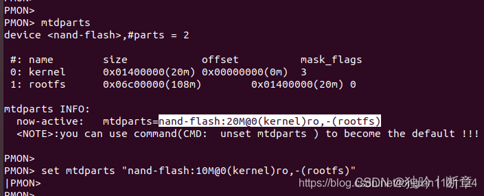 PMON下常用命令_pmon 命令-CSDN博客
