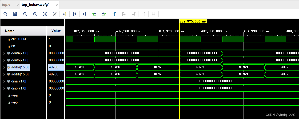 xpm_memory_tdpram原语的完整使用实例_dbiterra-CSDN博客