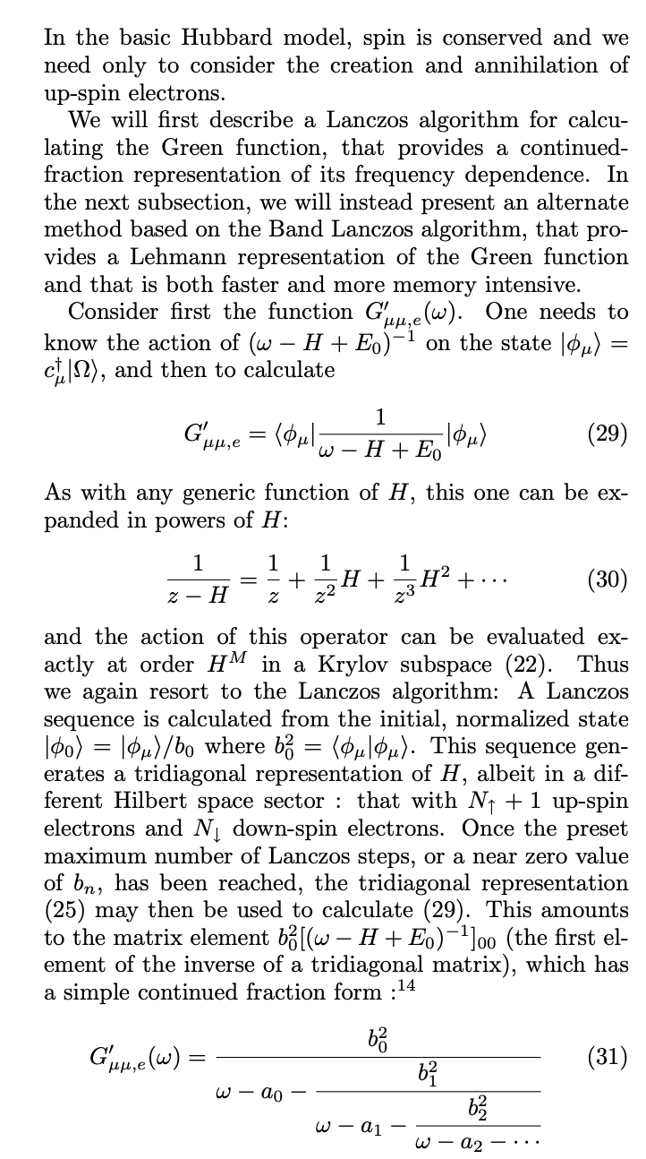 计算格林函数的Lanczos算法_matlab lanczos函数-CSDN博客
