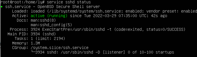 Ubuntu 20.04.3 启动sshd失败，报错:Failed to start OpenBSD Secure Shell server ...