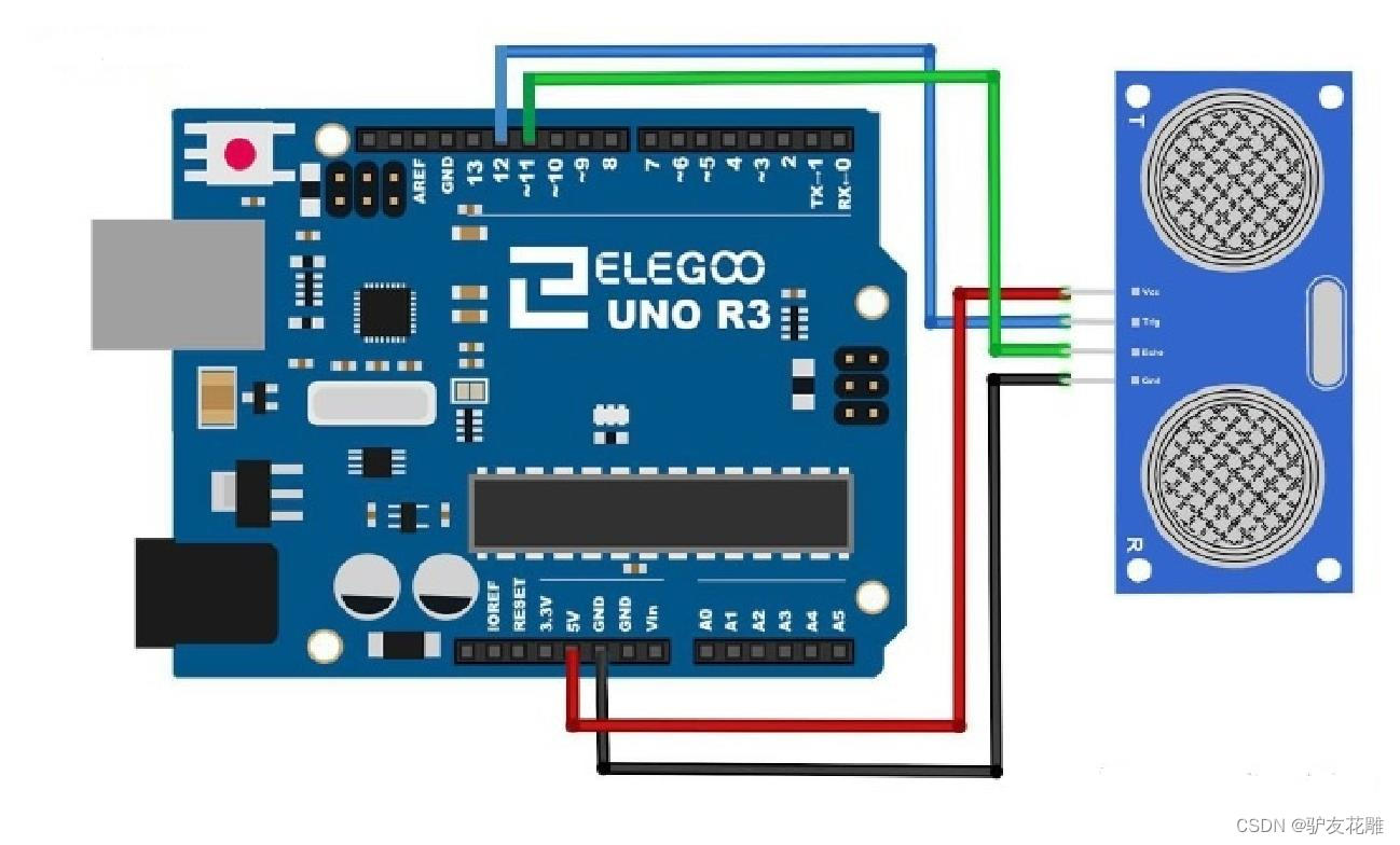 【雕爷学编程】arduino动手做(114) Us 015高分辨超声波模块的图形编程仿真编程代码编程超声波arduino图形化编程 Csdn博客