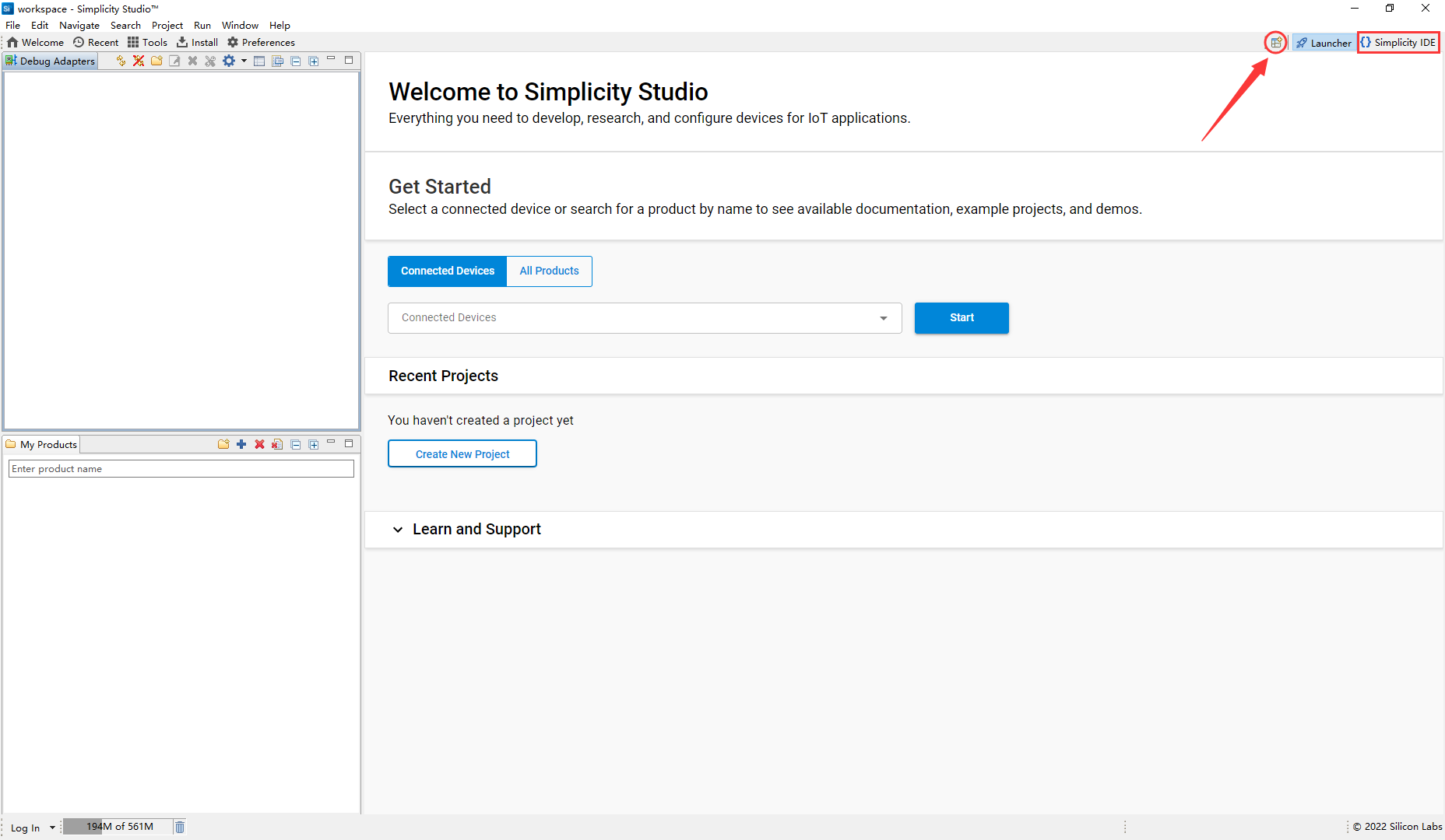 ZigBee 3.0实战教程-Silicon Labs EFR32+EmberZnet-3-05：如何导入已有的工程_simplicity ide使用-CSDN博客