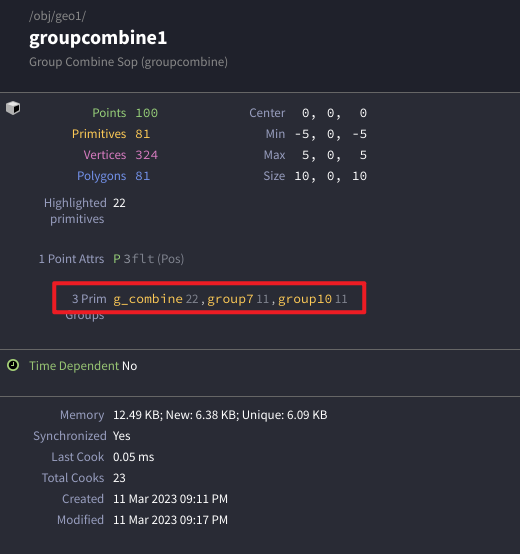 Houdini 组（group）的详细讲解