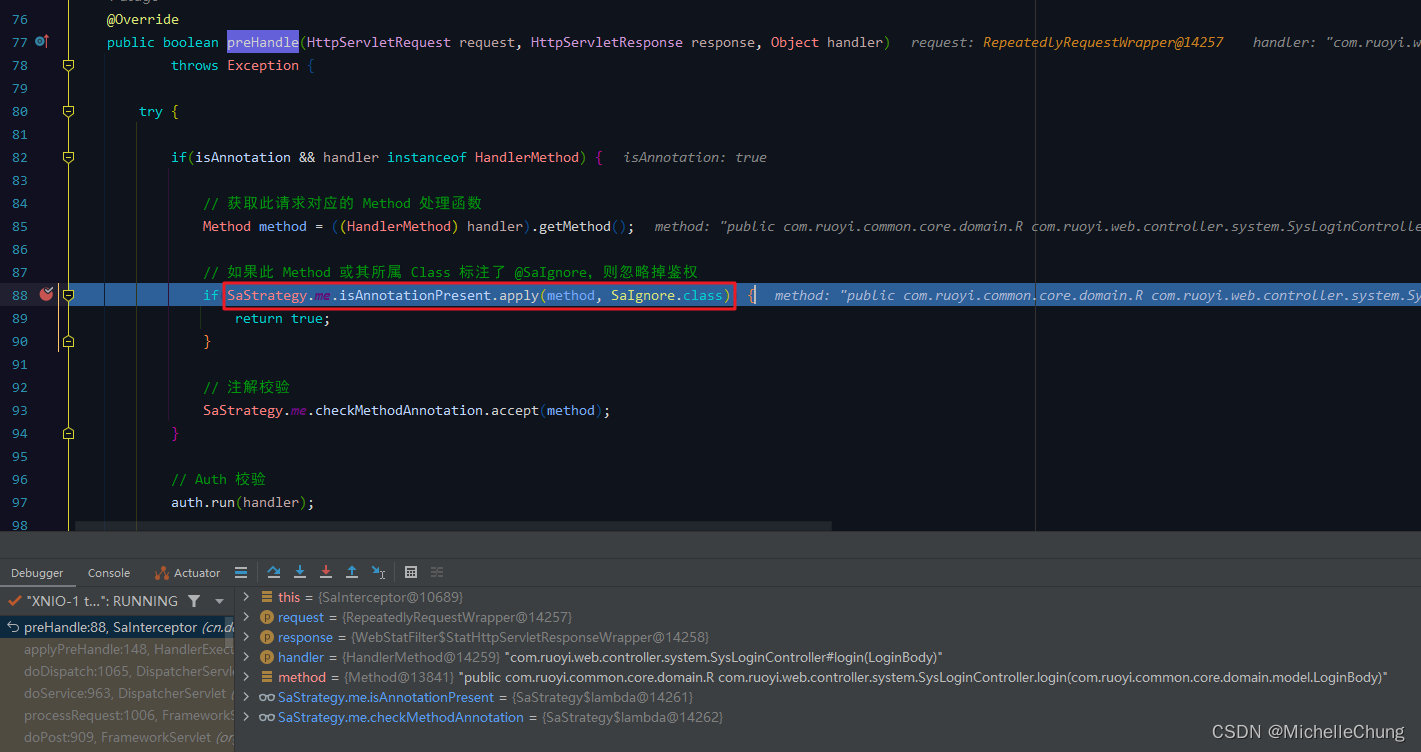 【ruoyi Vue Plus】学习笔记 43 Sa Token(六)sainterceptor 拦截器调用流程分析以及对比(sa Token 源码)saignore Csdn博客