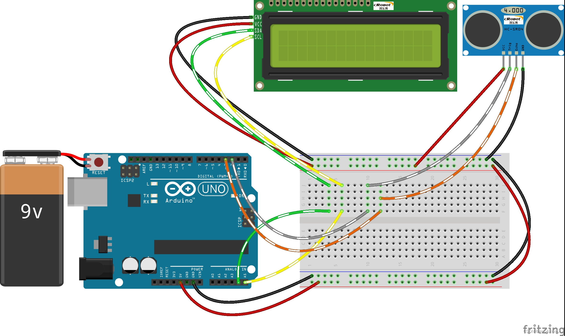 Arduino控制超声波传感器arduino超声波传感器代码 Csdn博客