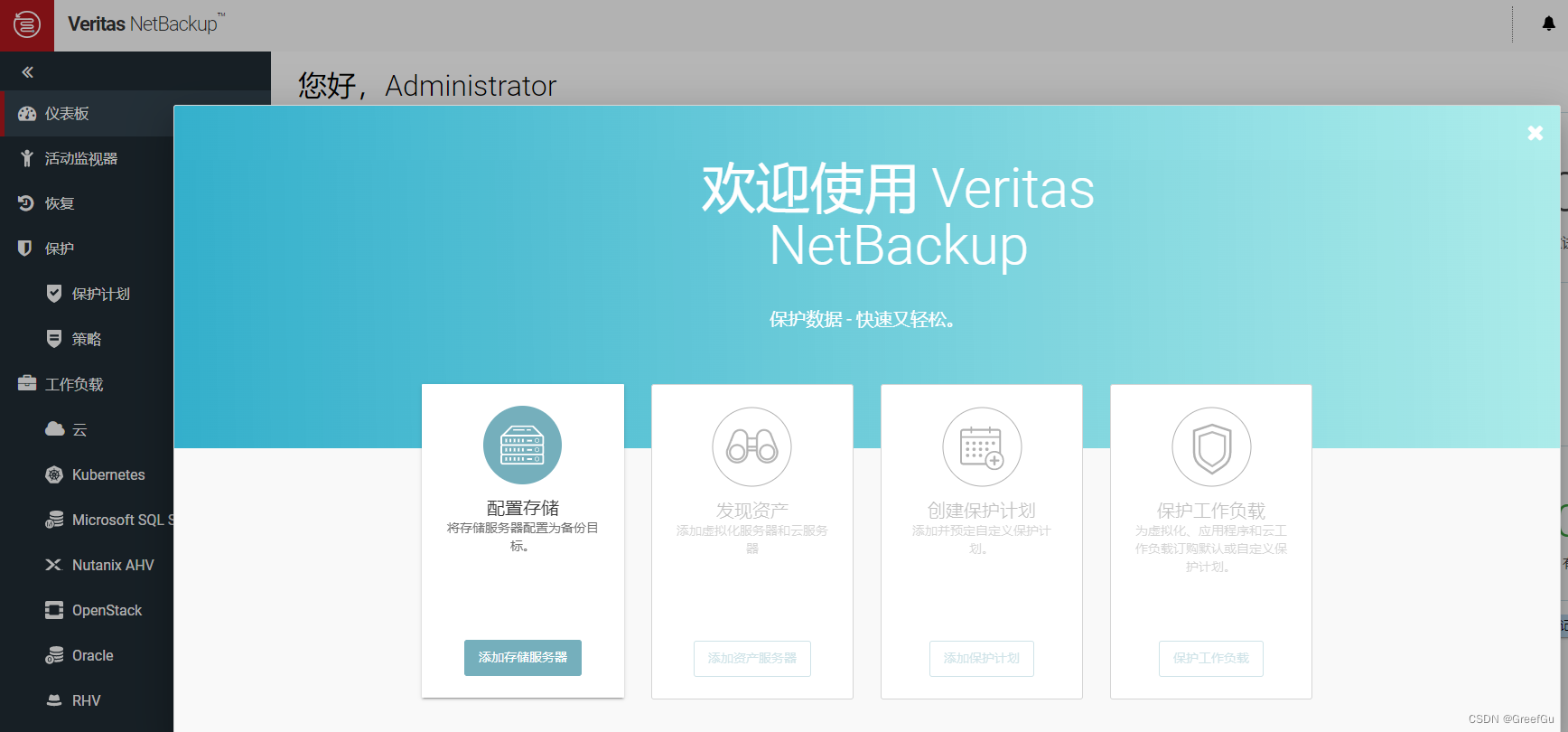 Veritas Netbackup10.1 windows管理控制台管理（汉化及web控制台）_netbackup10 许何证-CSDN博客