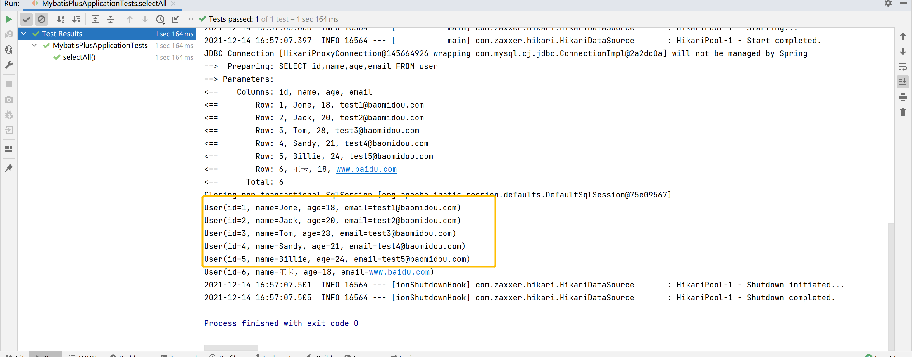 SpringBoot +MybatisPlus 基础案例_springboot +mybatisplus案例-CSDN博客
