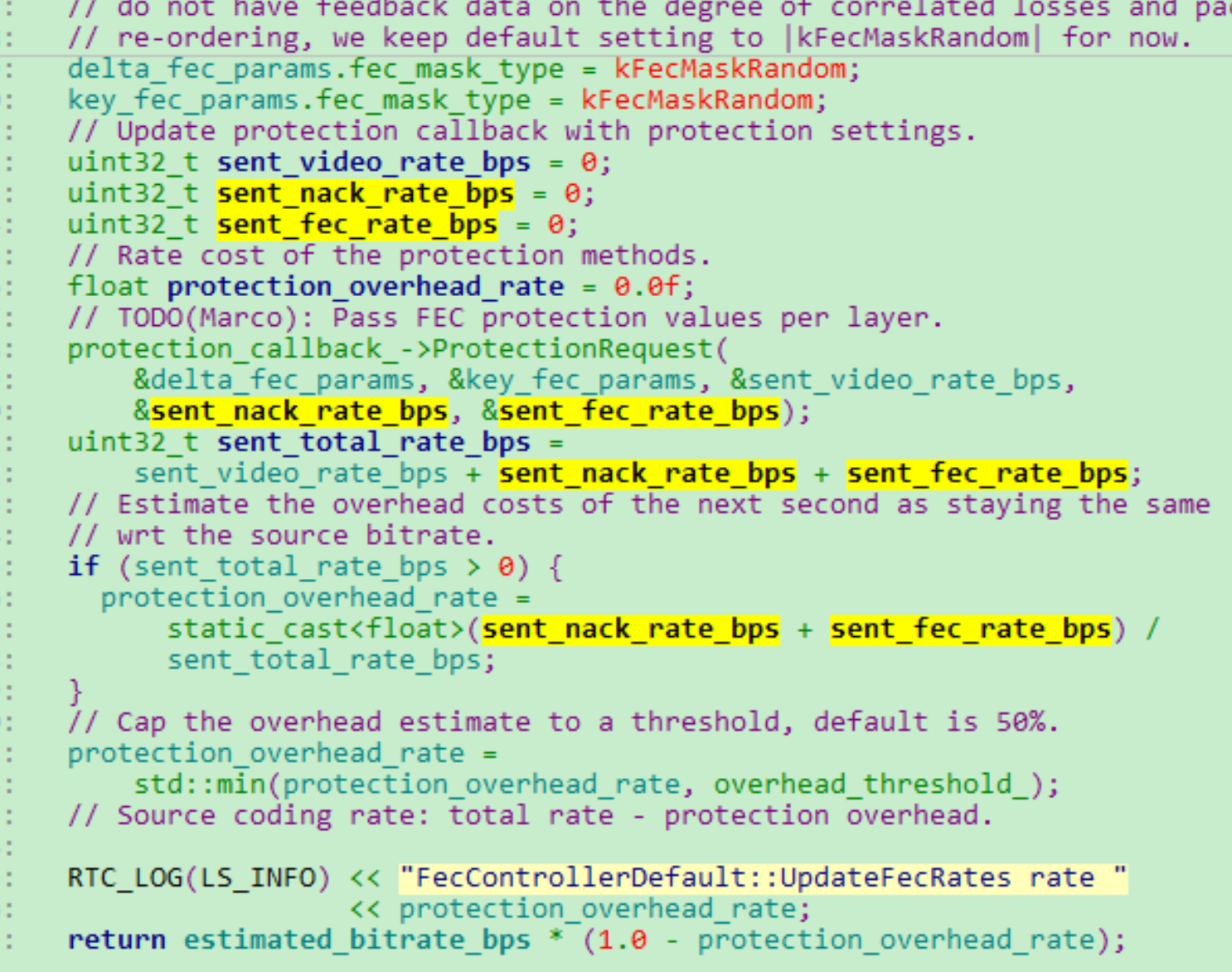 webrtc QOS方法四.5（gcc获取码率pacer、fec、编码器配置）_mediasoup pacer-CSDN博客