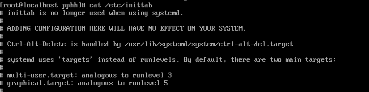 centos7系统中输入命令cat/etc/inittab查看配置文件时显示No such file or directory_centos7no such file-CSDN博客