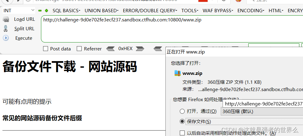 CTFHUB-web-信息泄露/备份文件下载_海伦 vim ctf web-CSDN博客
