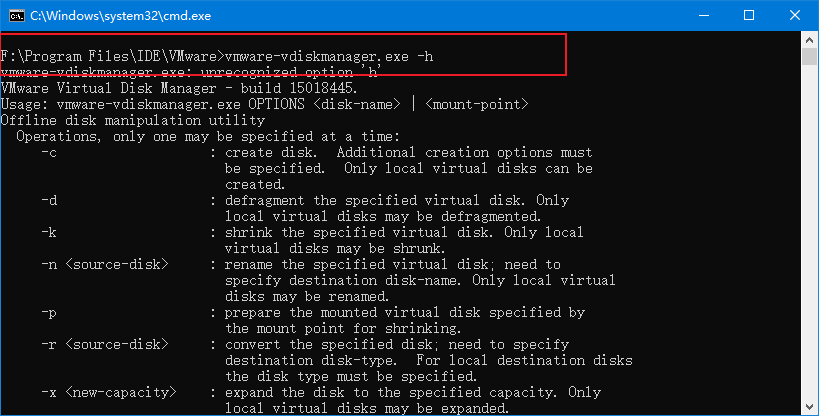 VMware virtual disk segmentation and merger - Programmer Sought