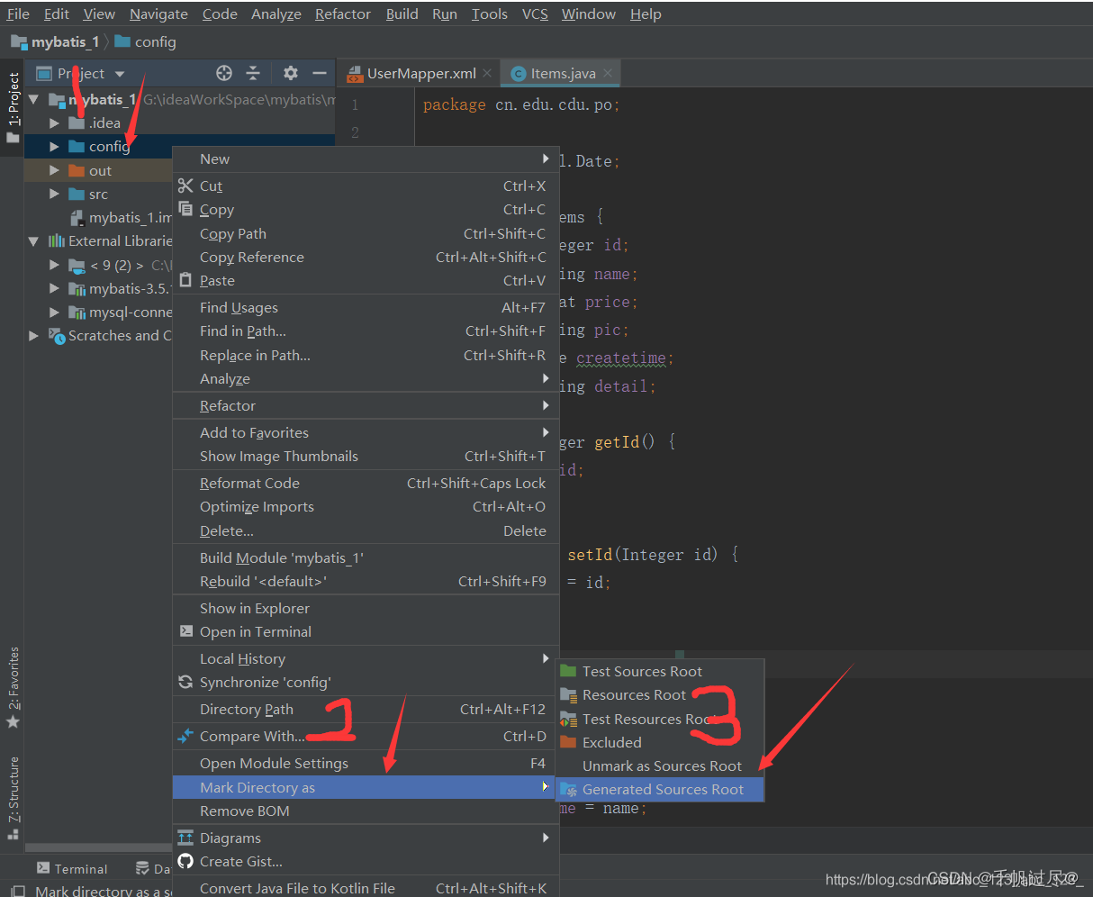 Mybatis Idea连接报错 Could Not Find Resourcecould Not Find Resource Database Csdn博客 6964