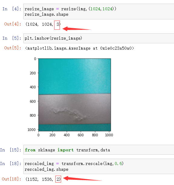 pip install scikit-image安装失败，而且通过transform.rescale(img,0.6)时，原图像的通道数3变为 ...