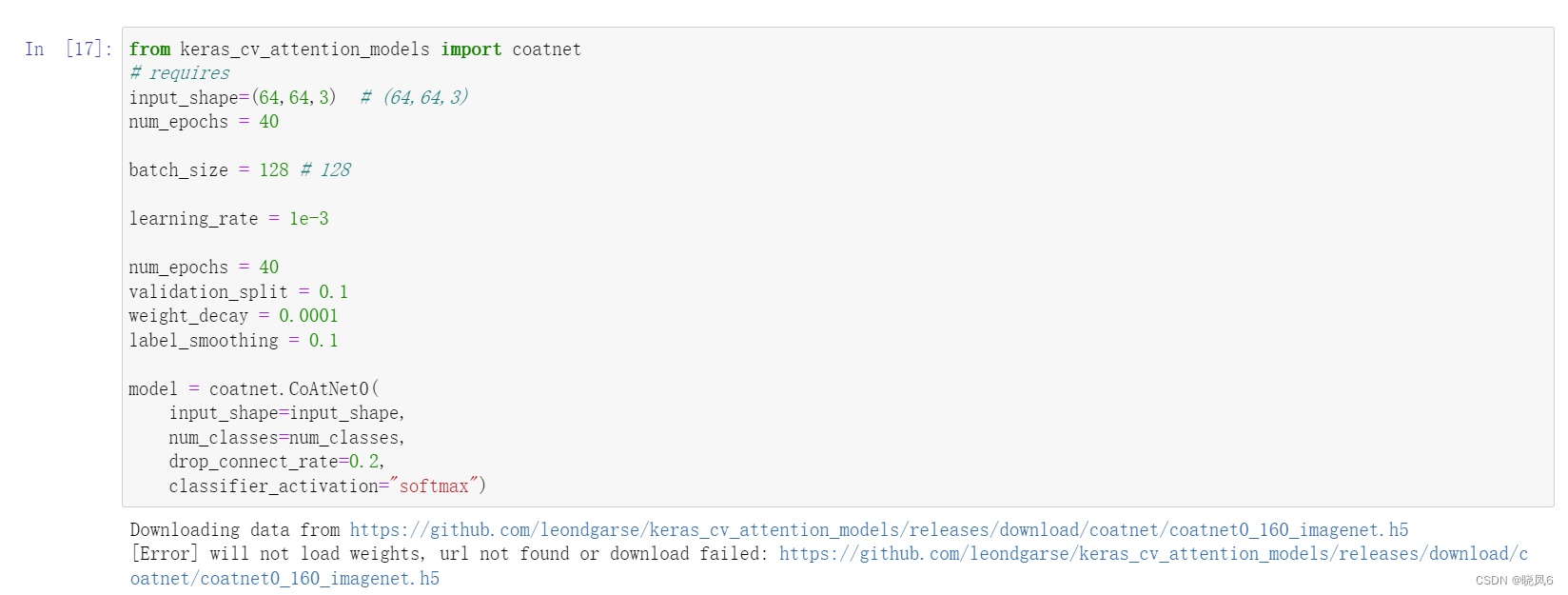 No module named ‘keras_cv_attention_models‘-CSDN博客