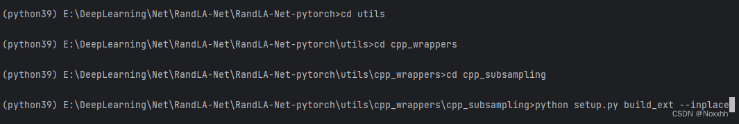 Randla Net Windows Pytorch实现randla Net Pytorch Csdn博客