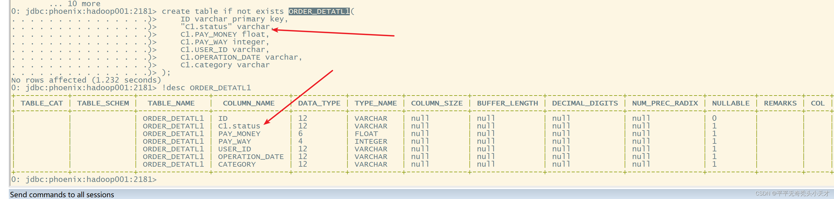 HBase之一月速成：整合phoenix_phoenix 查看命名空间-CSDN博客
