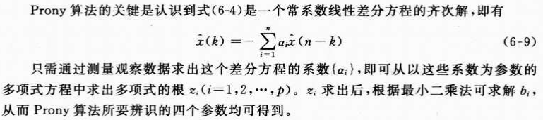 【prony算法】简介之参数选择与改进措施 Csdn博客