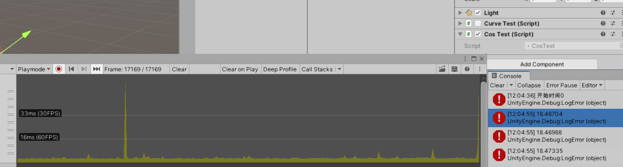 Unity AnimationCurve 曲线代替Cos Sin计算的性能比较_animationcurve 正弦-CSDN博客