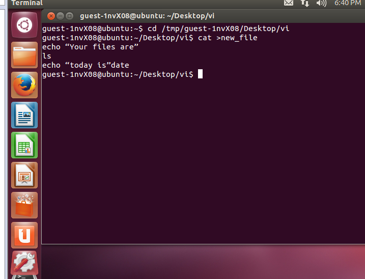 Linux课程 实验四 Shell 编程实验四综合实验设计简单的shell程序 Csdn博客 4221