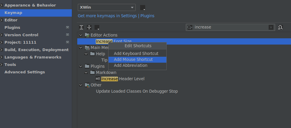 Zoom in and out of code interface in Pycharm - Programmer Sought