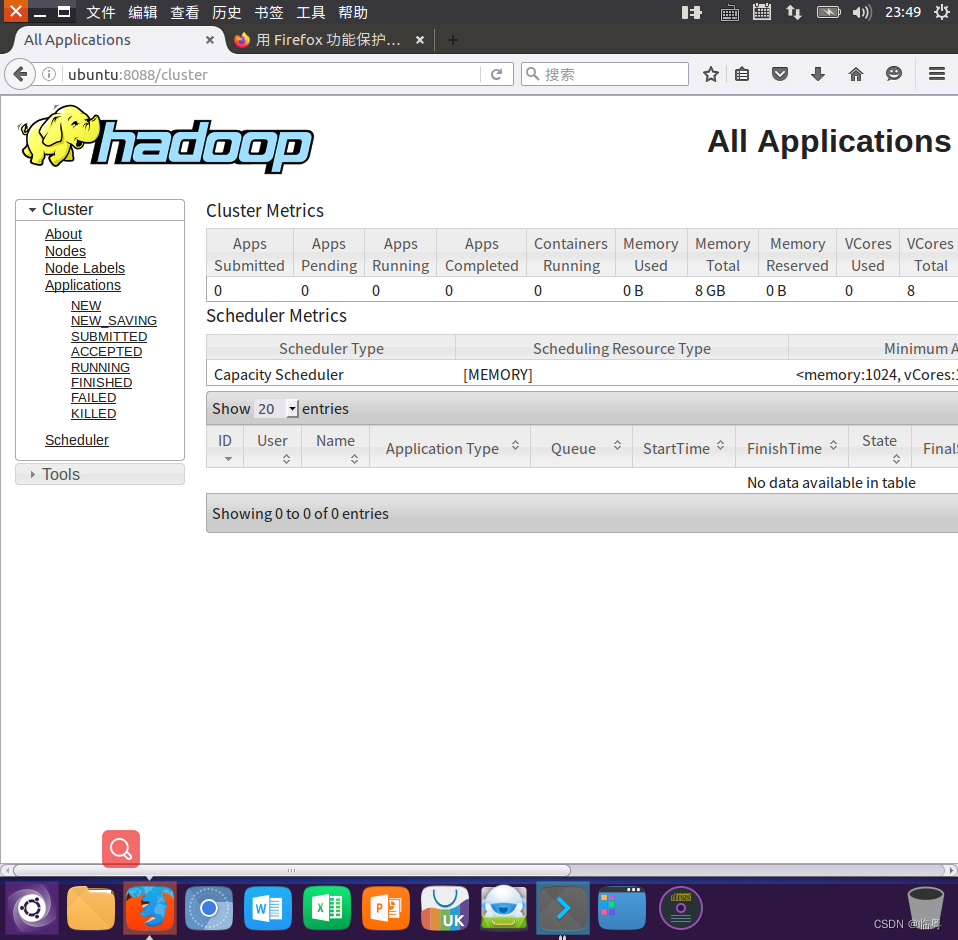 实验一-Hadoop的安装与使用_实验1:linux系统下hadoop安装与使用(4学时)-CSDN博客
