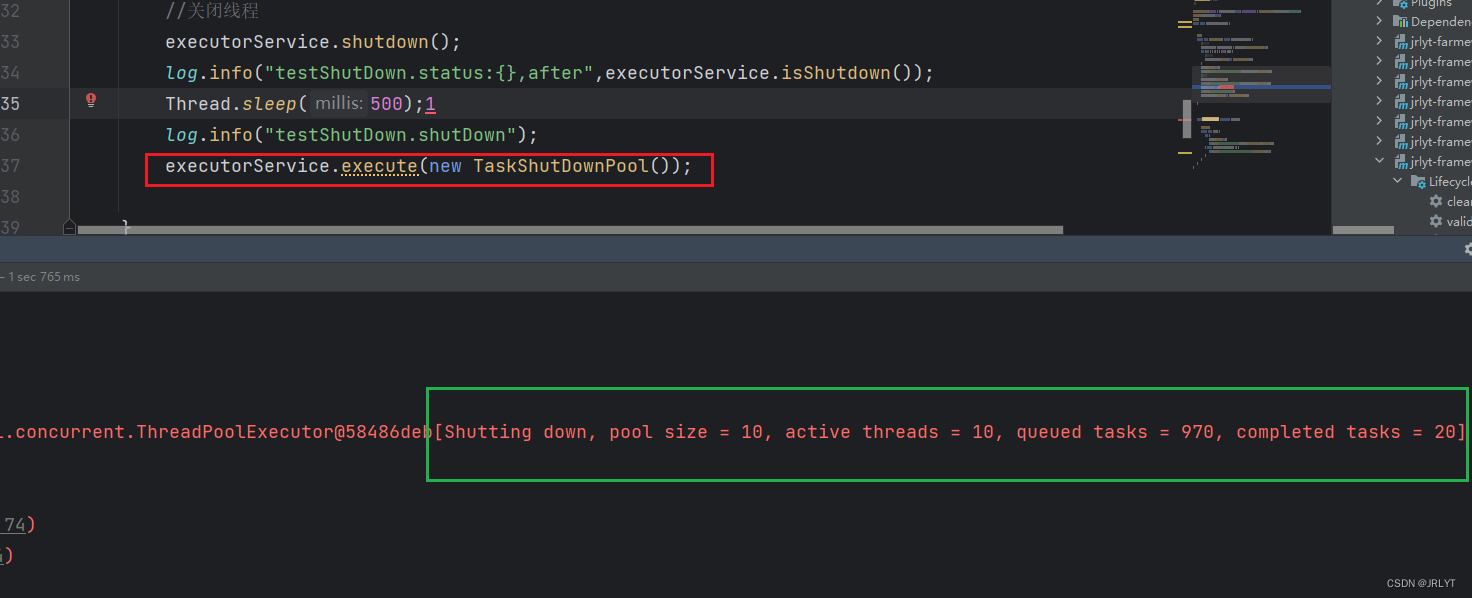 优雅实现线程关闭_executorservice优雅关闭-CSDN博客