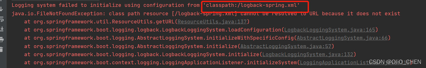 Logback Configuration Error Detected 怎么解决?亲测有效 Csdn博客 9252