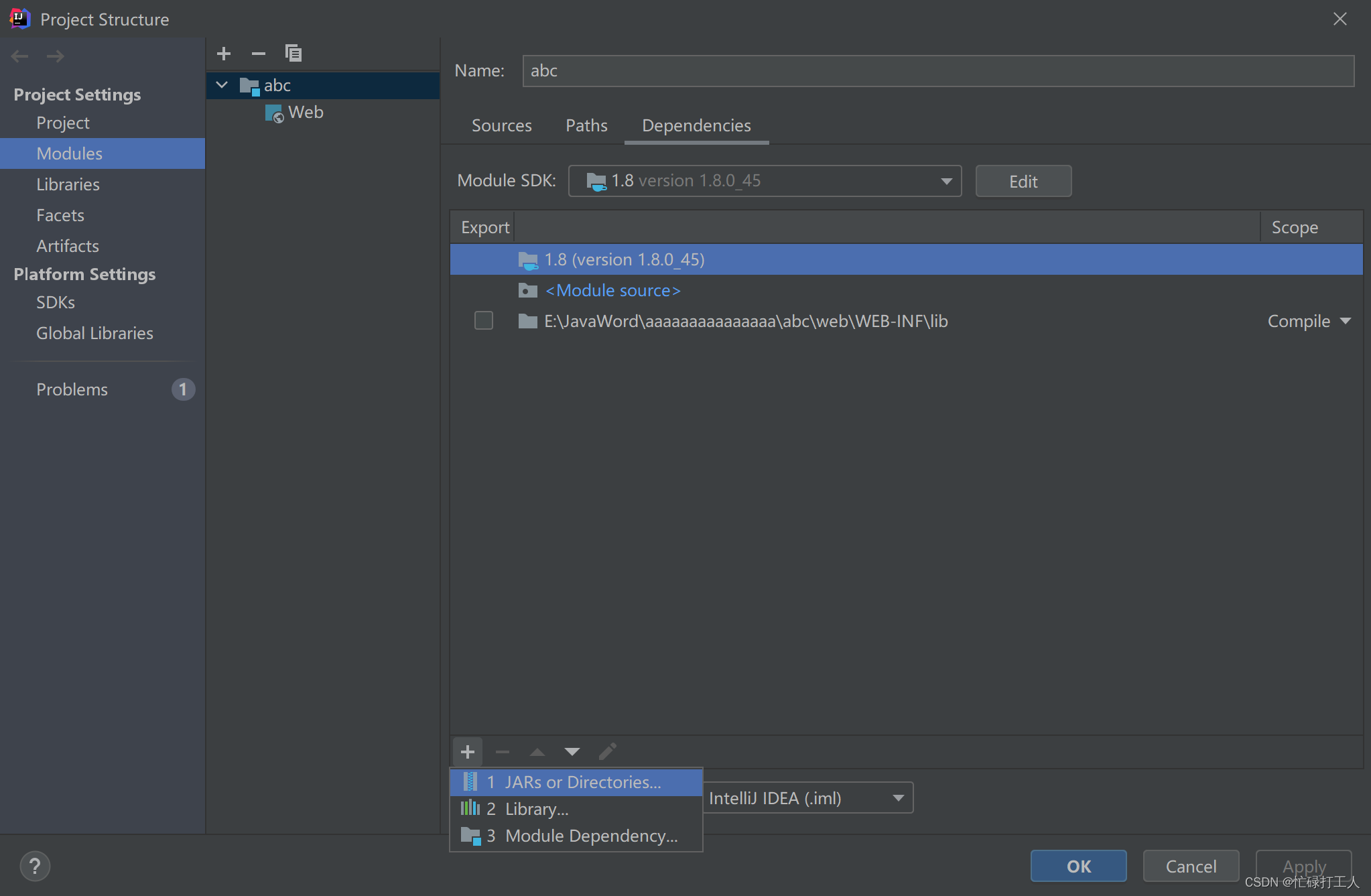 关于idea导入tomcat包和出现IDEA cannot determine what kind of files the chosen items contain...的错误-CSDN博客