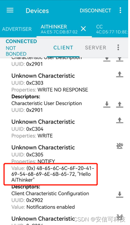 Esp32 常用蓝牙at指令使用例程 Esp32 At设置蓝牙uuid Csdn博客