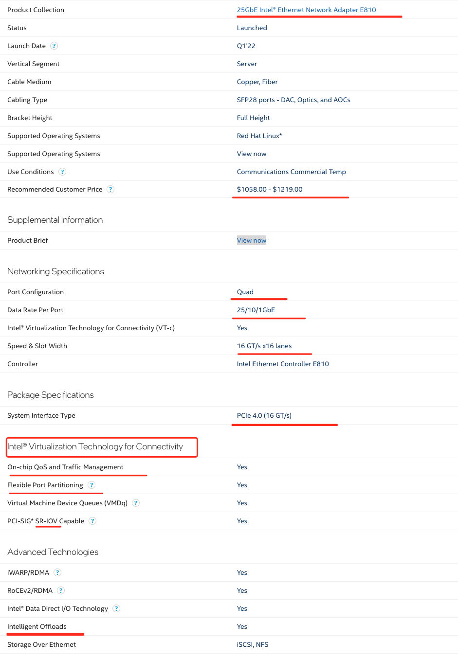 DPDK支持的Intel网卡_dpdk支持的网卡列表-CSDN博客
