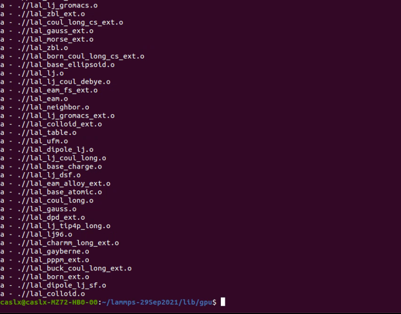 记录一下折腾Ubuntu 20.04部署lammps GPU加速 2*AMD 7742 1*NVIDIA 3090_linux lammps gpu加速-CSDN博客