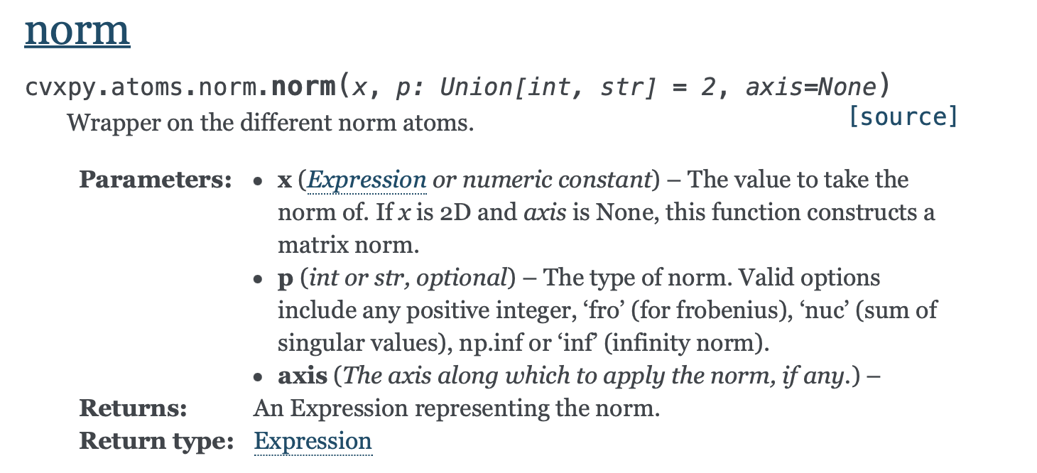cvxpy简易入门教程-CSDN博客