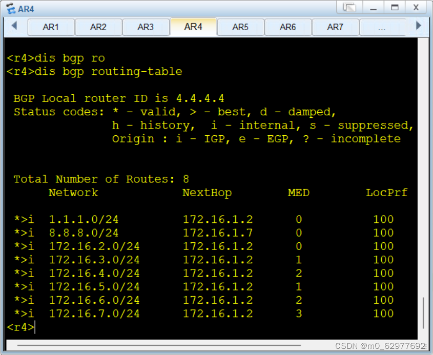 BGP综合实验一_warning: local interface is already configured wit-CSDN博客