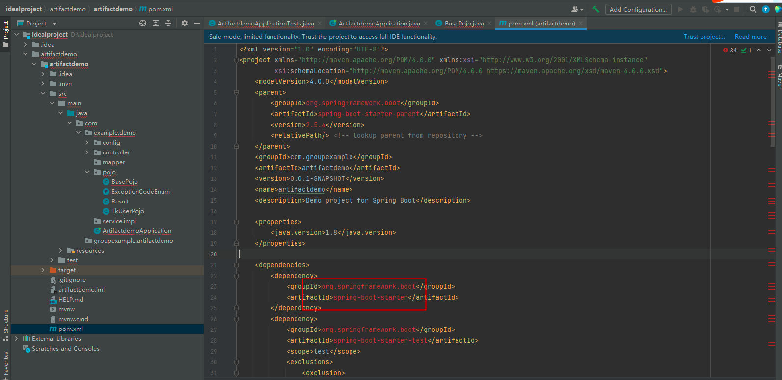 新装系统，新配置环境后，导入一个maven工程的调通过程_maven build script found-CSDN博客