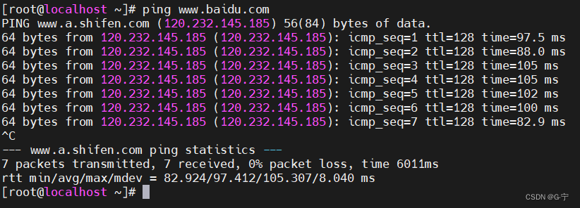 解决ping Name Or Service Not Known Ping Baidu Name Or Service Not Known Csdn博客